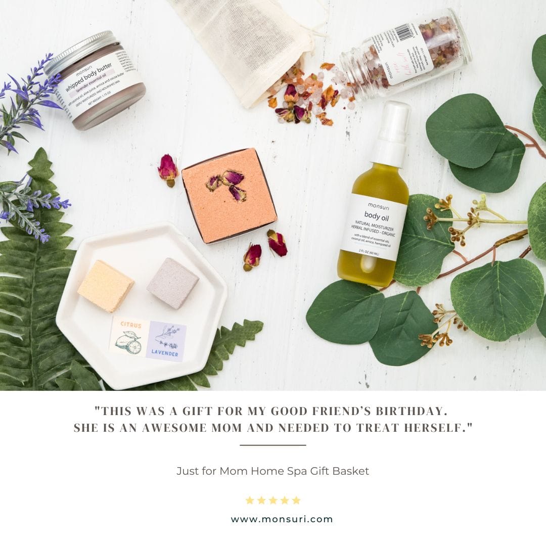 Mom Self Care Wellness Set | Luxurious Spa Gift for Mothers - Monsuri